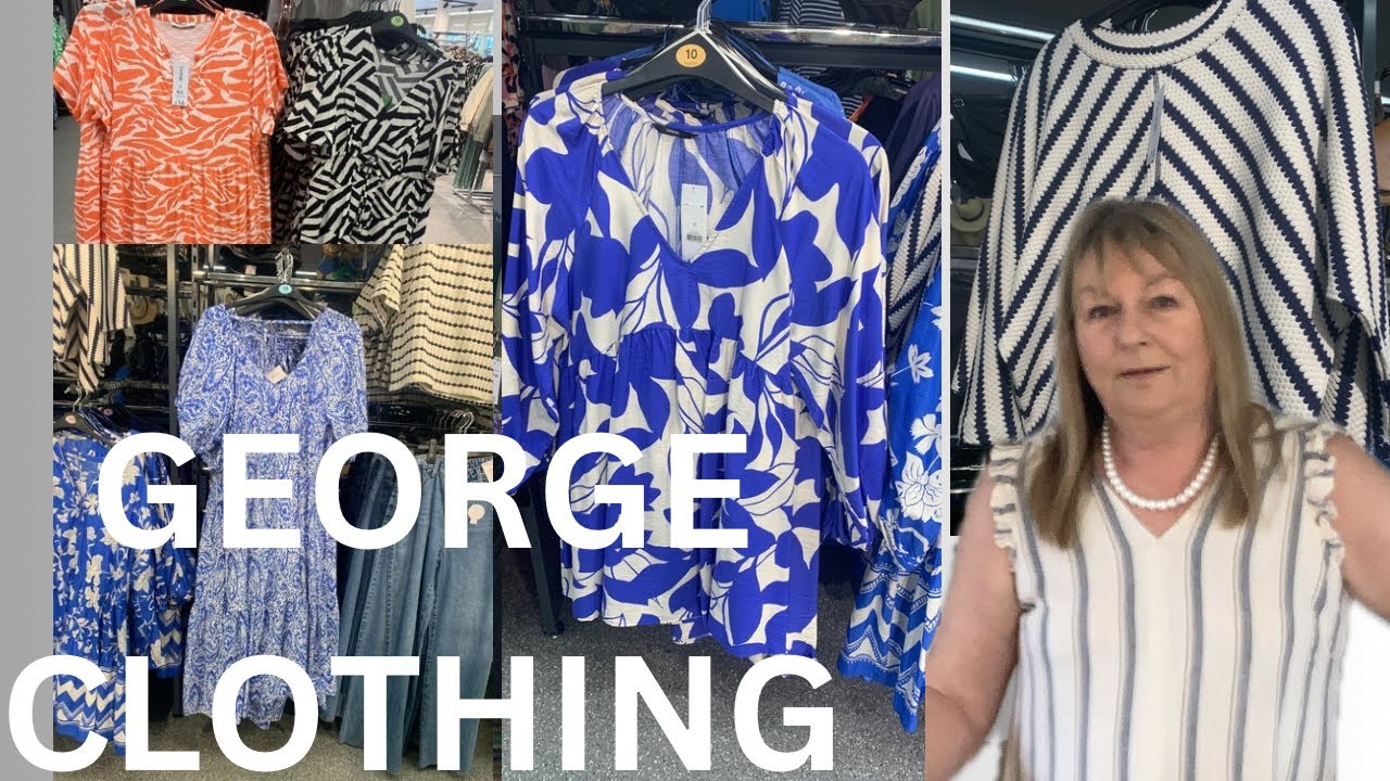 Come Shop with Me .. Asda George Clothing - YouTube