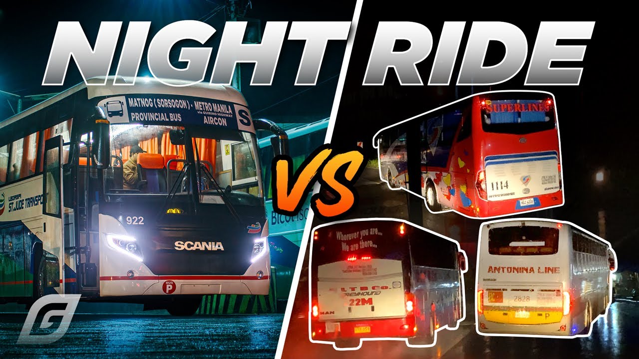 BICOL TO MANILA Night Ride! | BICOL ISAROG SCANIA DM22T - YouTube