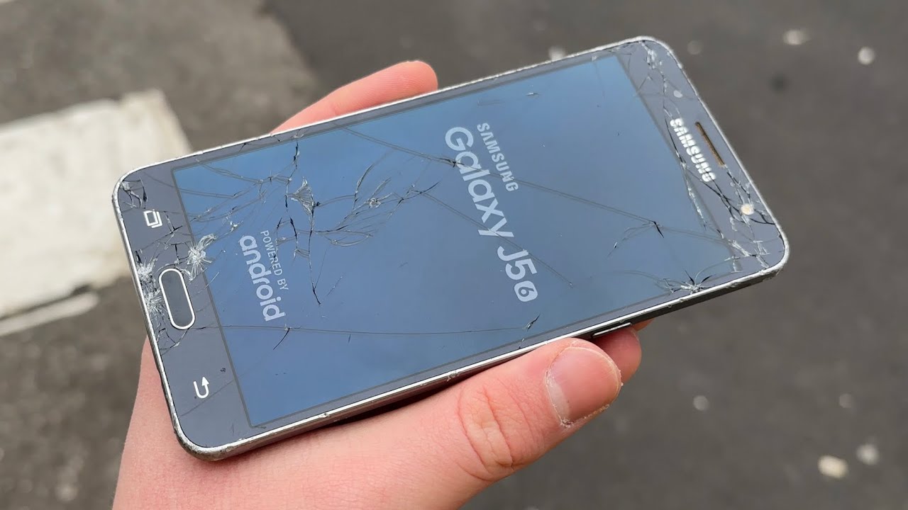Samsung phone durability test - YouTube