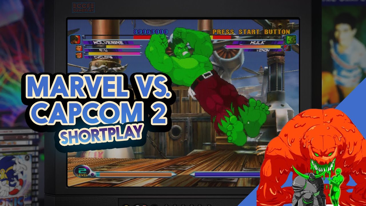 Marvel vs. Capcom 2 | 2000 | Chaotic Tag-team Battles! | Sega Dreamcast - YouTube