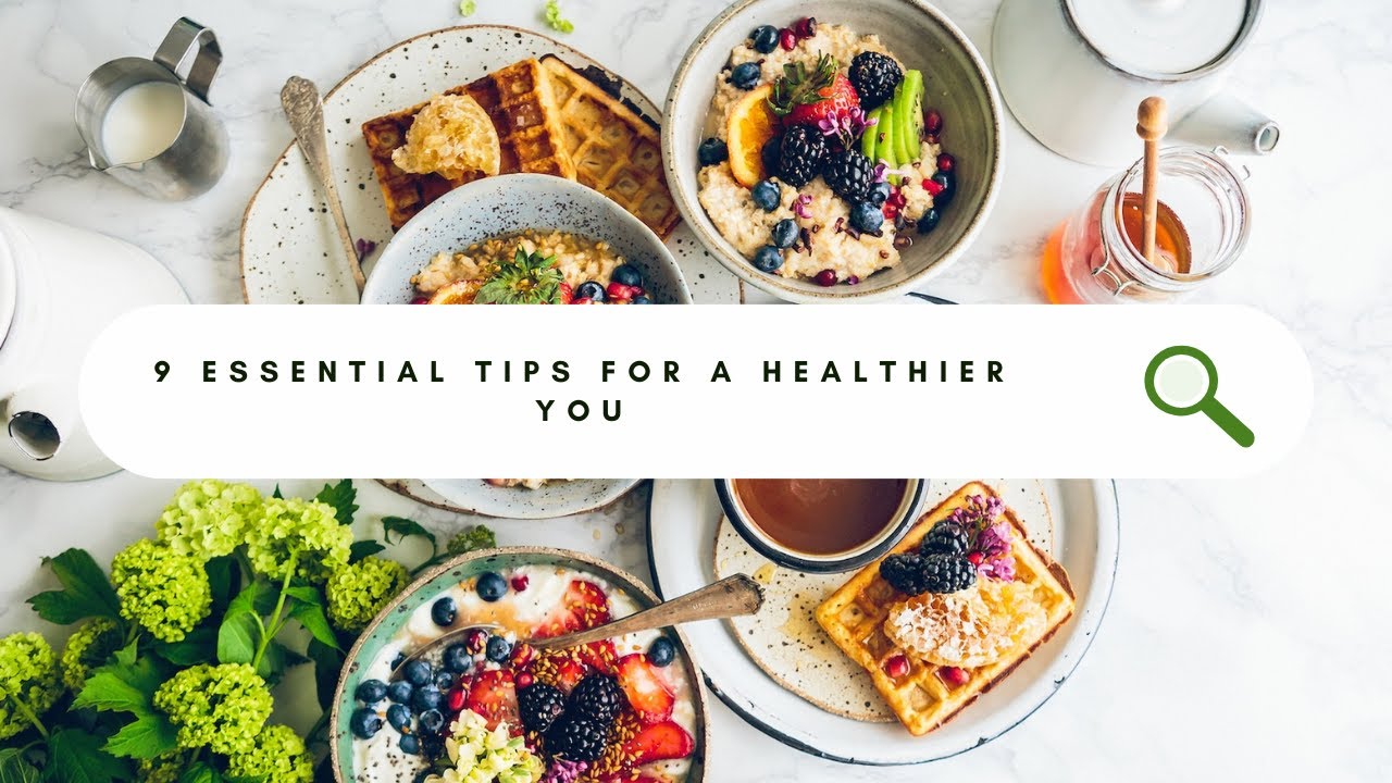 Fit for Life: 9 Essential Tips for a Healthier You - YouTube