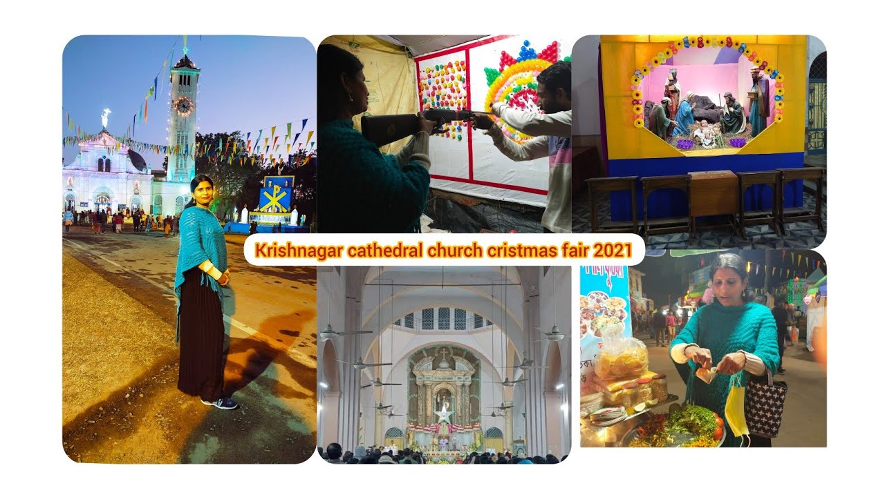 krishnagar cathedral church cristmas fair 2021/Borodiner mela - YouTube