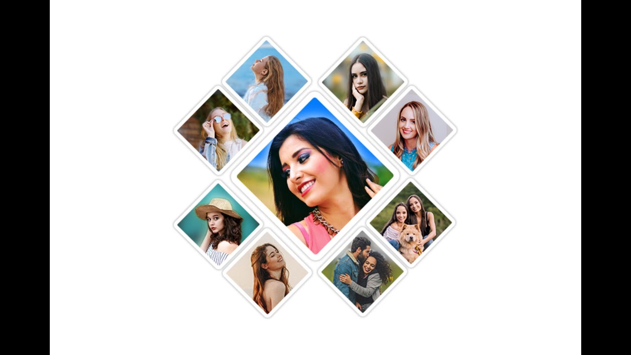 how to make collage in coreldraw - YouTube