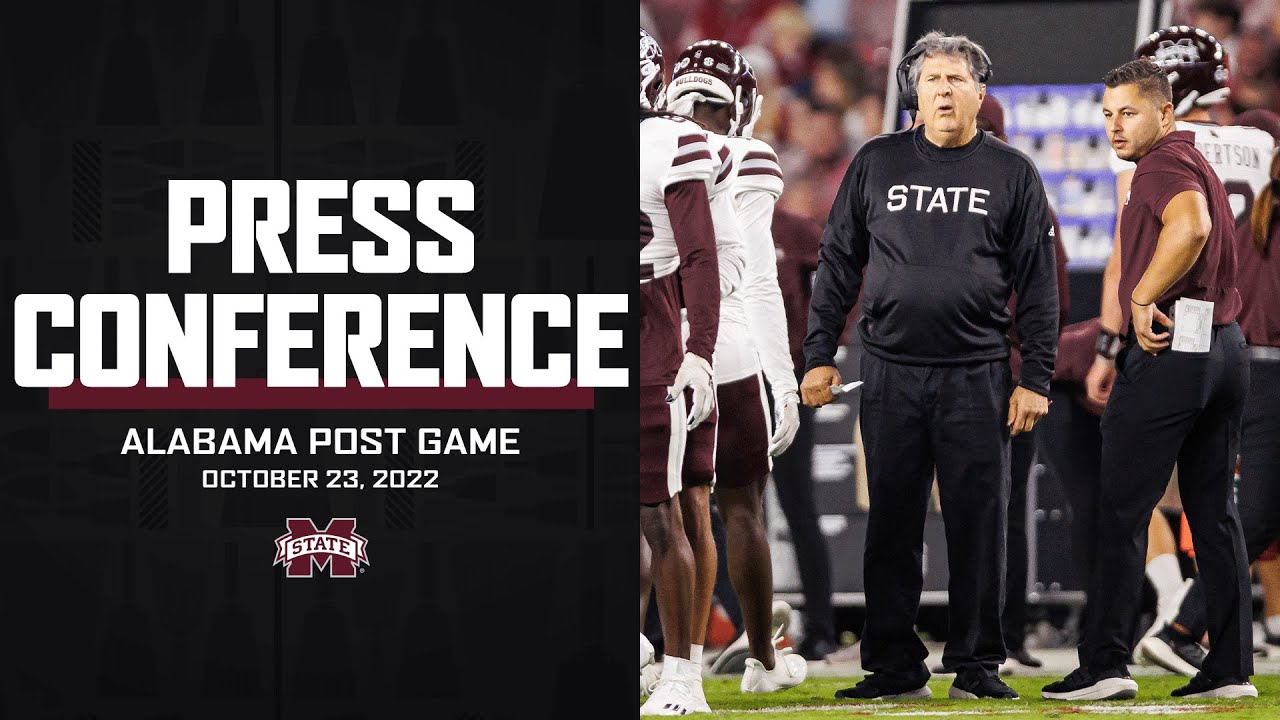 FOOTBALL | ALABAMA POST-GAME PRESS CONFERENCE - YouTube