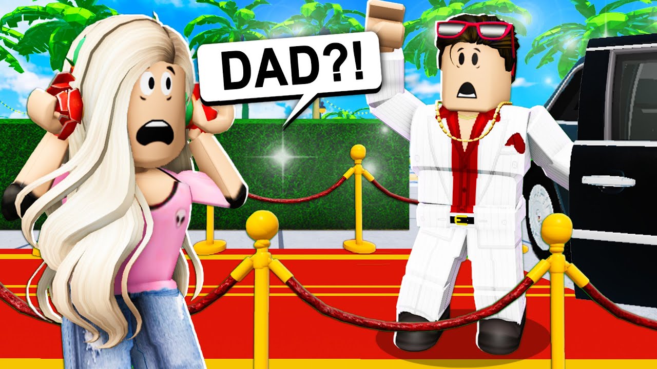 My Dad Was Secretly Famous Roblox Youtube