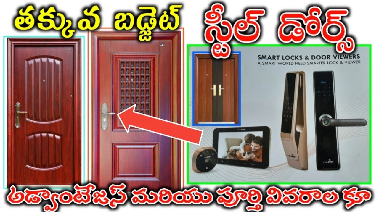 Low Budget I Leaf STEEL DOORS & WINDOWS Design Color with Cost in ...