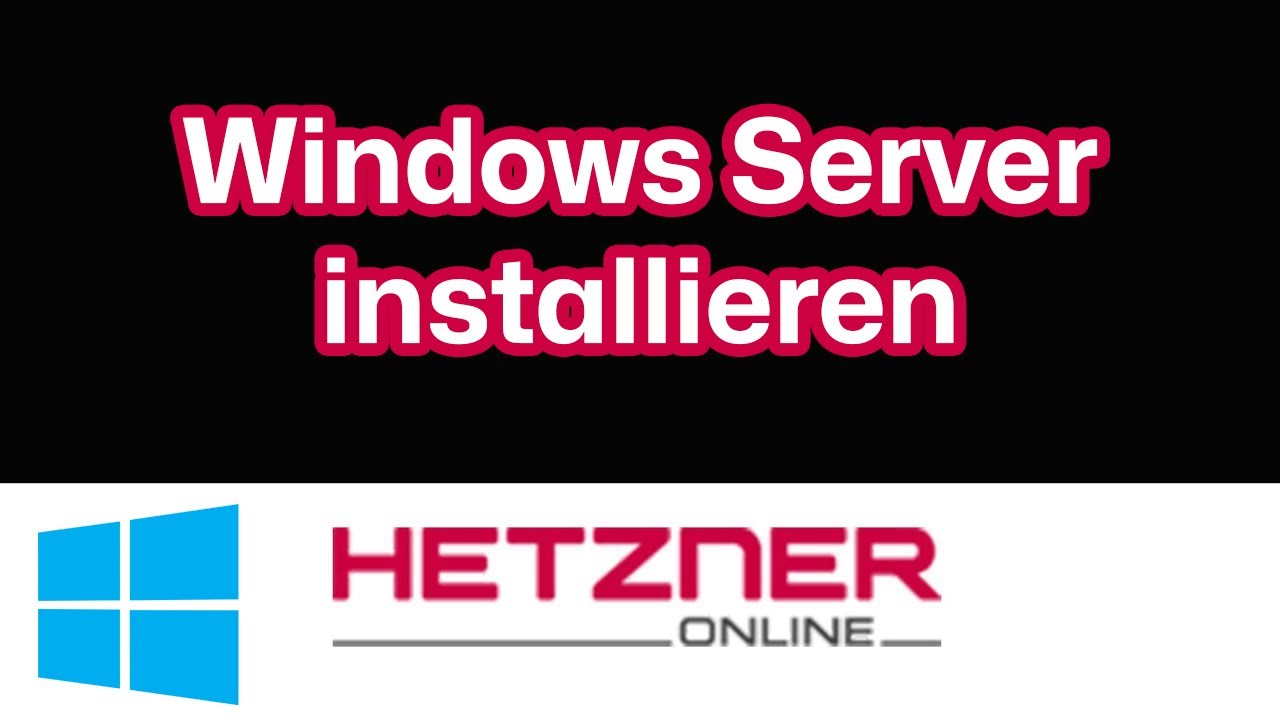 Windows Server installieren - Hetzner Cloud Tutorial - YouTube