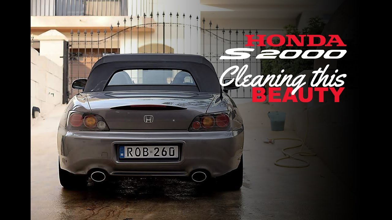 Honda S2000 Short Movie - Cleaning this BEAUTY - YouTube