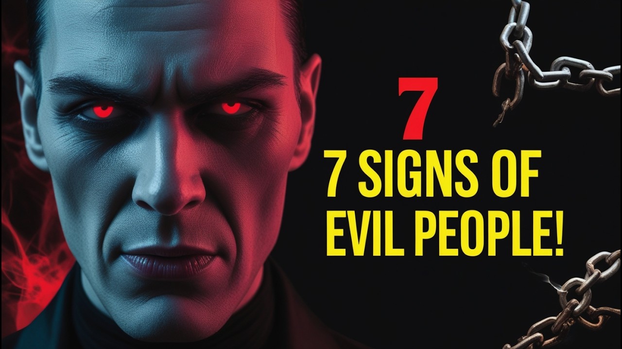 Watch NOW or REGRET LATER! | 7 Signs of Evil People Around You & Life ...
