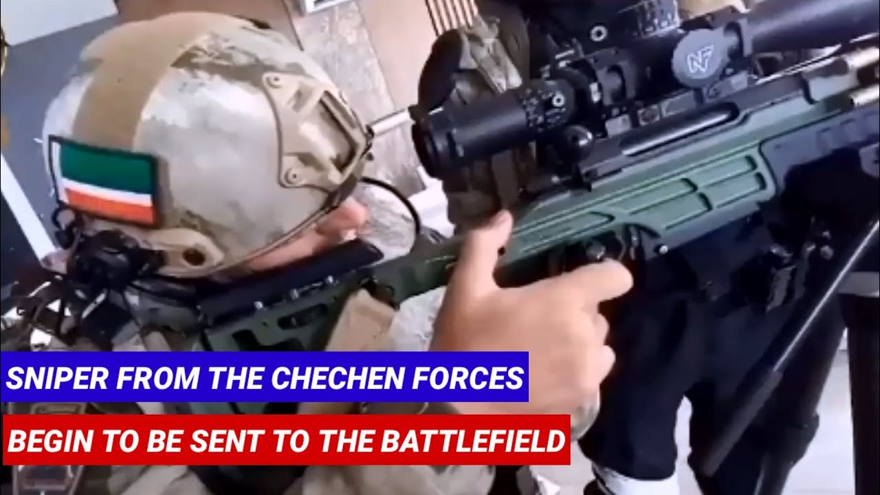 Chechen Army Snipers are being deployed and placed in strategic ...