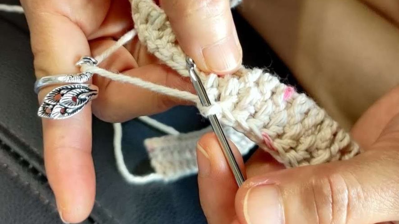 crochet ring tutorial - YouTube