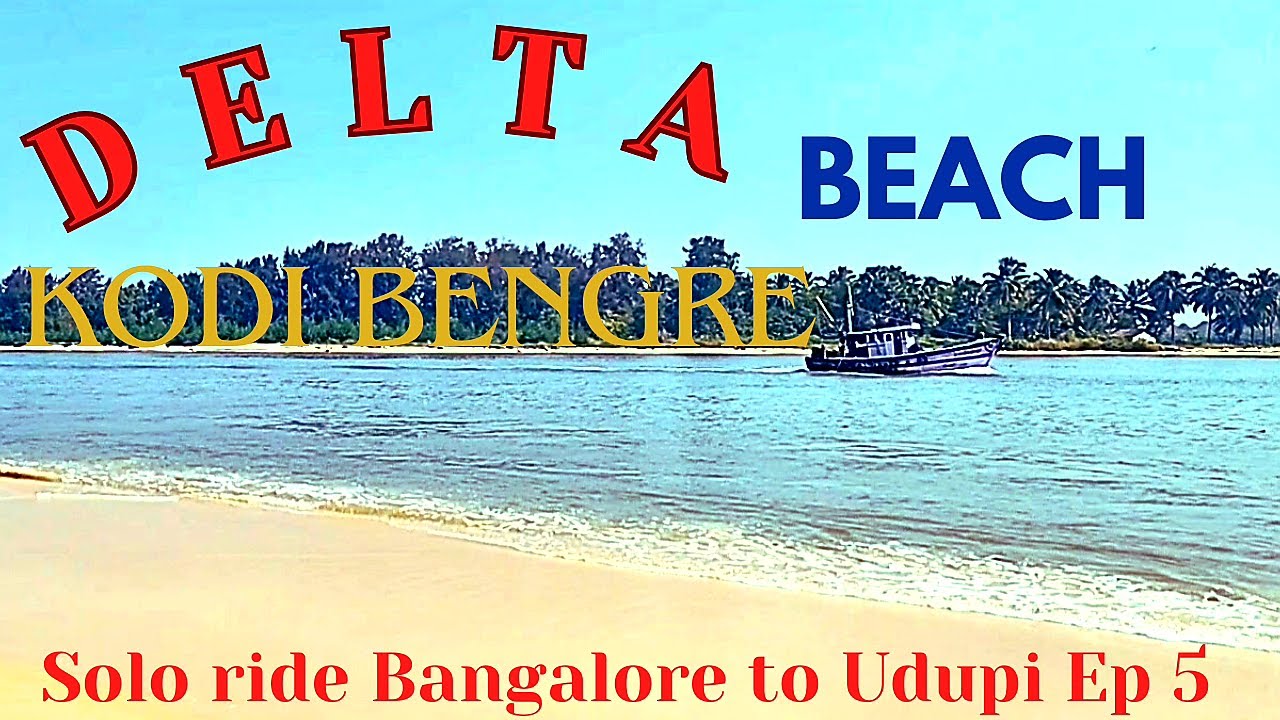 Pristine Kodi Beach| Delta Point|Udupi | Ep5 #motovlog #vlog #kodi ...