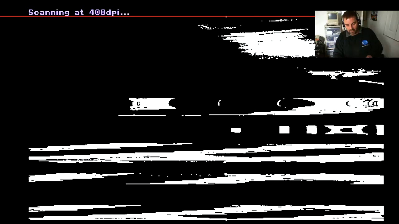 amiga 500 hand scanner first test! - YouTube