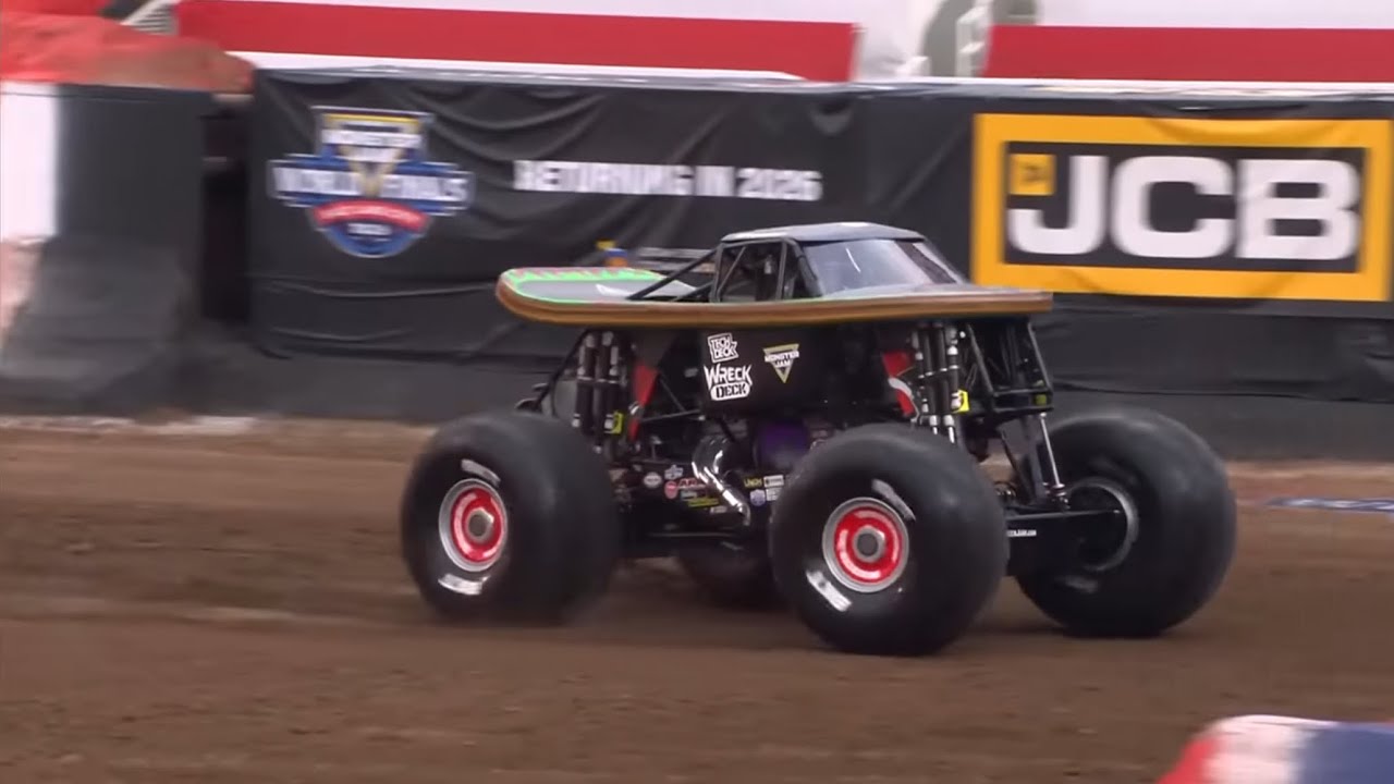 Tech Deck Wreck Deck Monster Jam Theme Song - YouTube