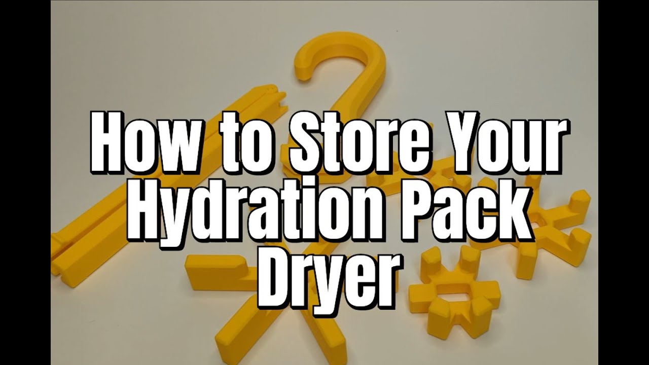 Hydration Pack Dryer - Storage Mode - YouTube