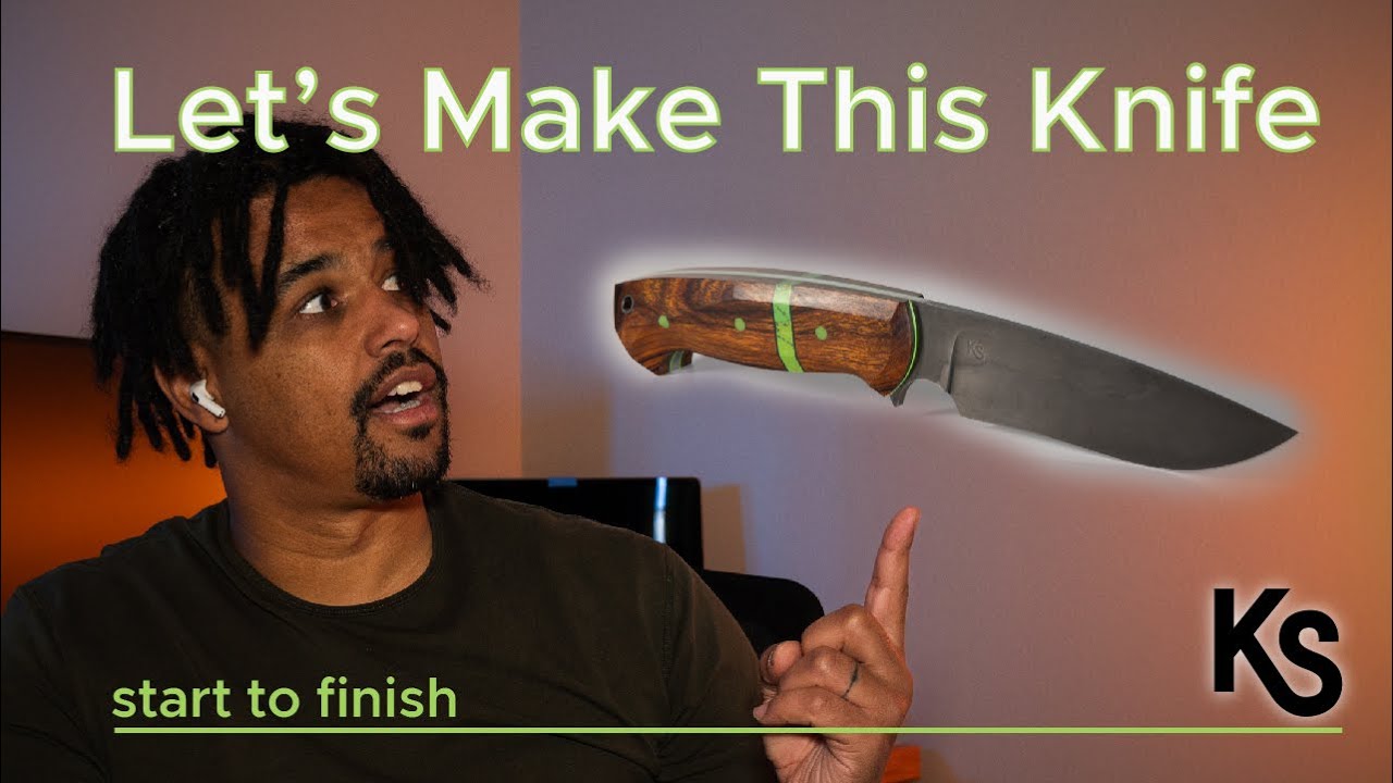 How I Make a Knife From Scratch - YouTube