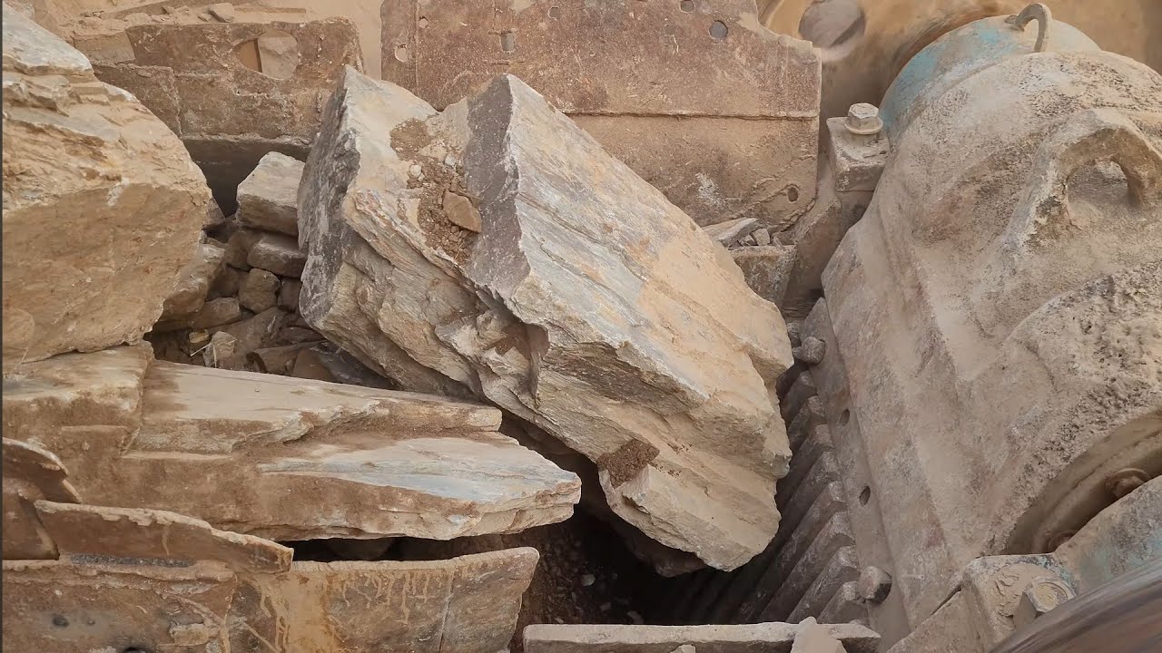 Amazing Quarry Primary Rock Crushing Machine Working | Satisfying Rock ...
