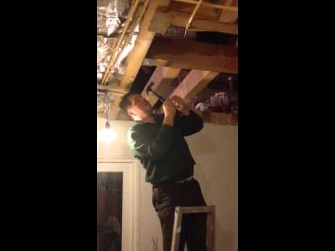 trapgat maken hal trap maken - YouTube