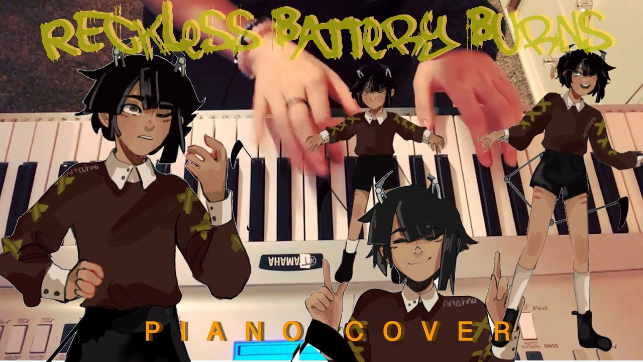 RECKLESS BATTERY BURNS - [Piano Cover] (GHOST & Vane) - YouTube