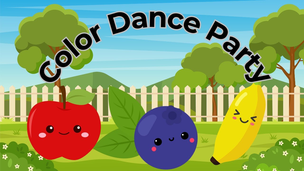 Color dance party🎨 #youtubekidschannel #kidsanimation #PAPADINO #colors ...