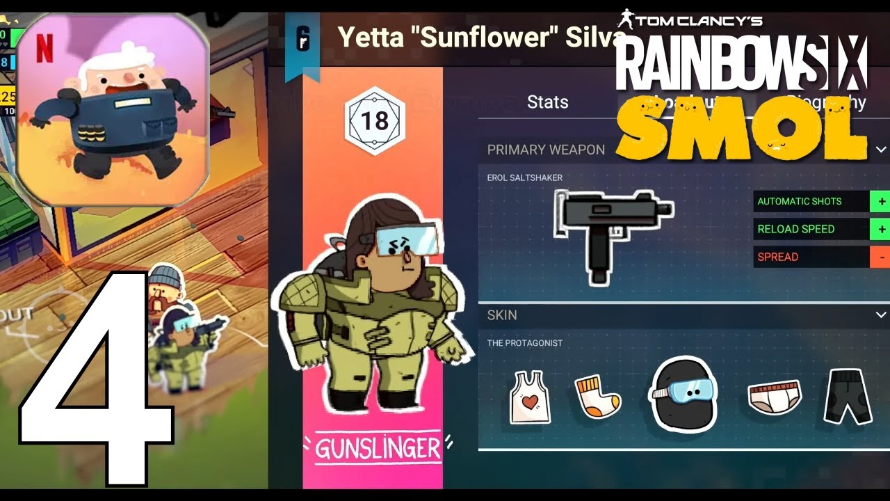 Rainbow Six: SMOL - NETFLIX Part 4 Gameplay Walkthrough Android IOS ...