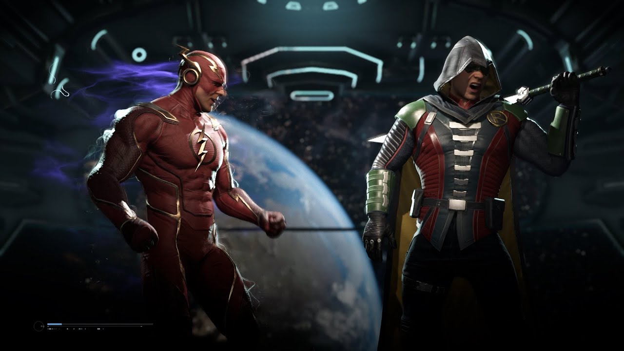 The Flash Vs Robin - YouTube