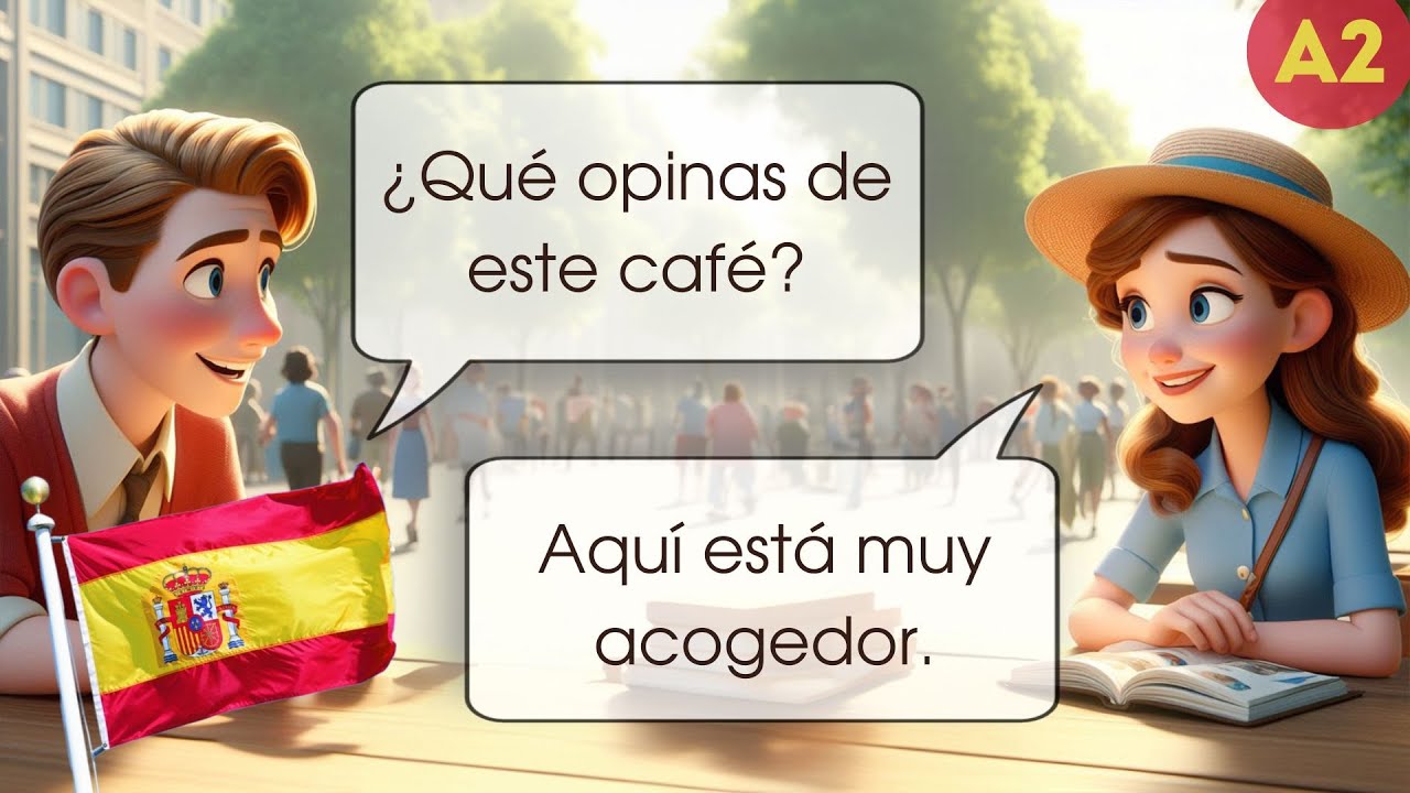 Start Learning Spanish with a Simple Dialogue (A1-A2) - YouTube