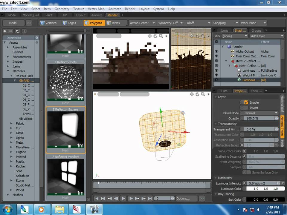 luxolgy modo splash tutorial.avi - YouTube