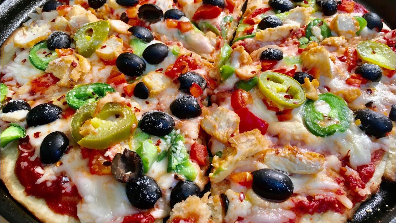 Pizza | Pourable Dough Pizza | Liquid Dough Pizza | Pourable Dough ...