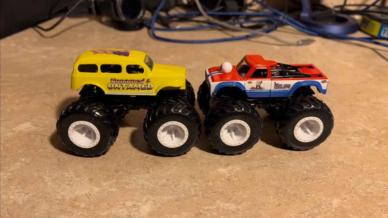 Monster Machines Unnamed & Untamed and Cyclops Review - YouTube