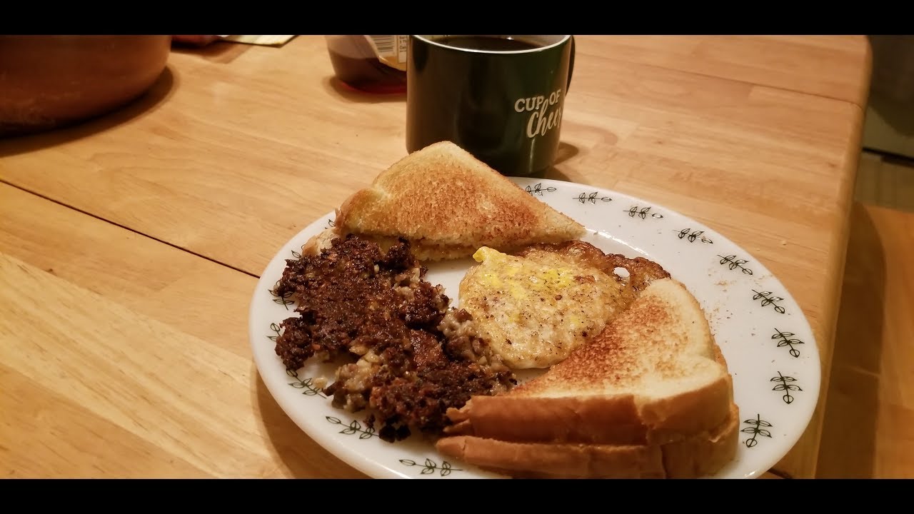 Goetta Recipe: The Outdoorsman's Breakfast Food - YouTube