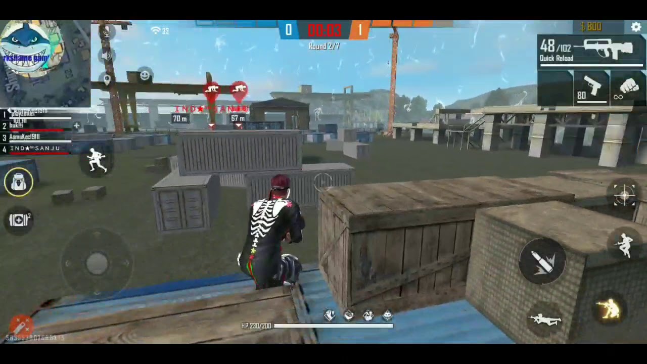 Free fire clash squad famas challenge 🔥🔥🔥 - YouTube