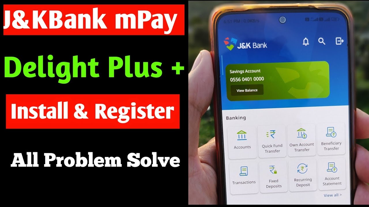 J&K Bank New MPay App Launched Mpay Delight Plus | jk bank mpay delight plus | jkb mpay delight ...