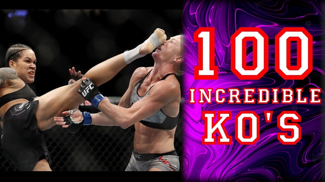 100 INCREDIBLE KNOCKOUTS | WOMEN'S DIVISION - YouTube