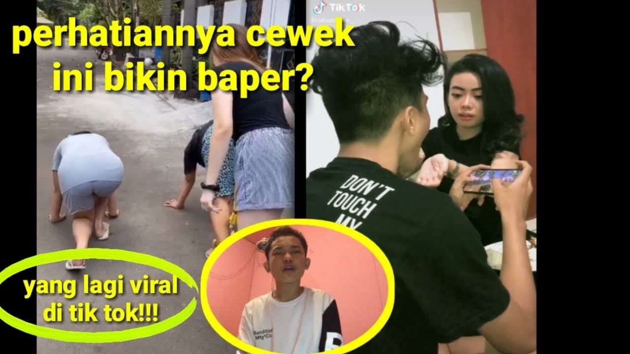 PERHATIANNYA CEWEK TIKTOK YANG LAGI VIRAL INI BIKIN BAPER! - YouTube