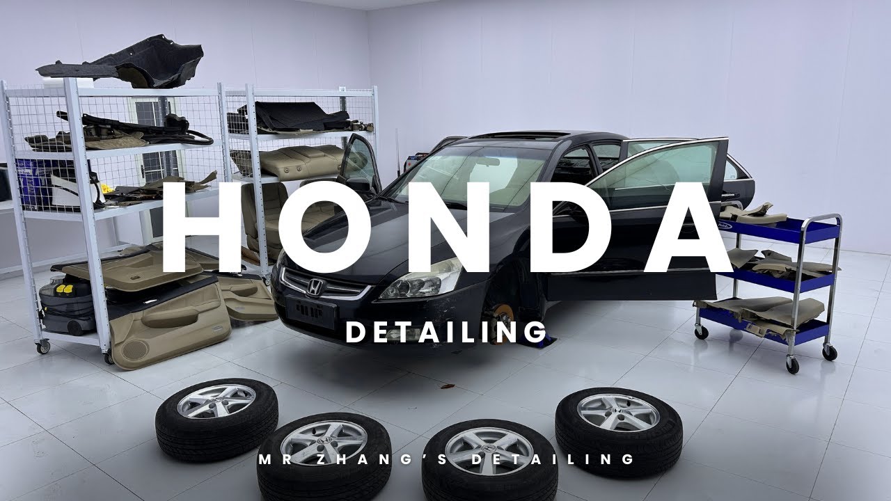 Detailing the Honda Accord: This is the EASIEST car wash ever. - YouTube