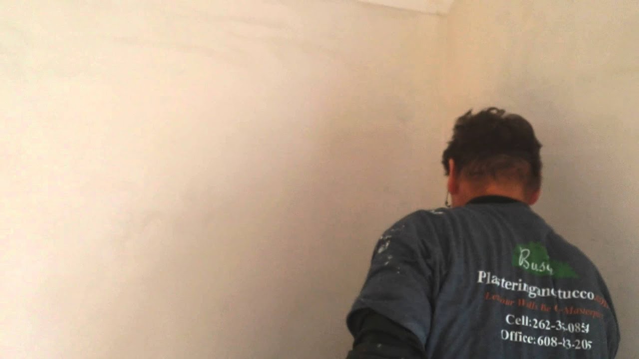 Sand Finish- Corners and Edges - YouTube