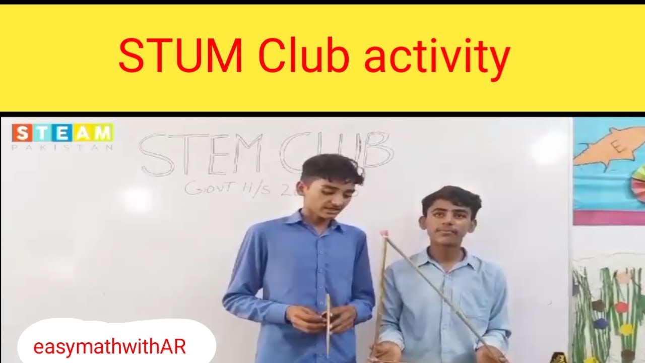 STEM Club activity - YouTube