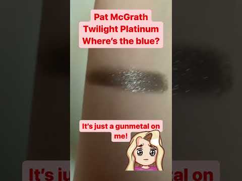 😱 Pat McGrath Twilight Platinum: Do u see the blue? #FetishEYES #patmcgrath