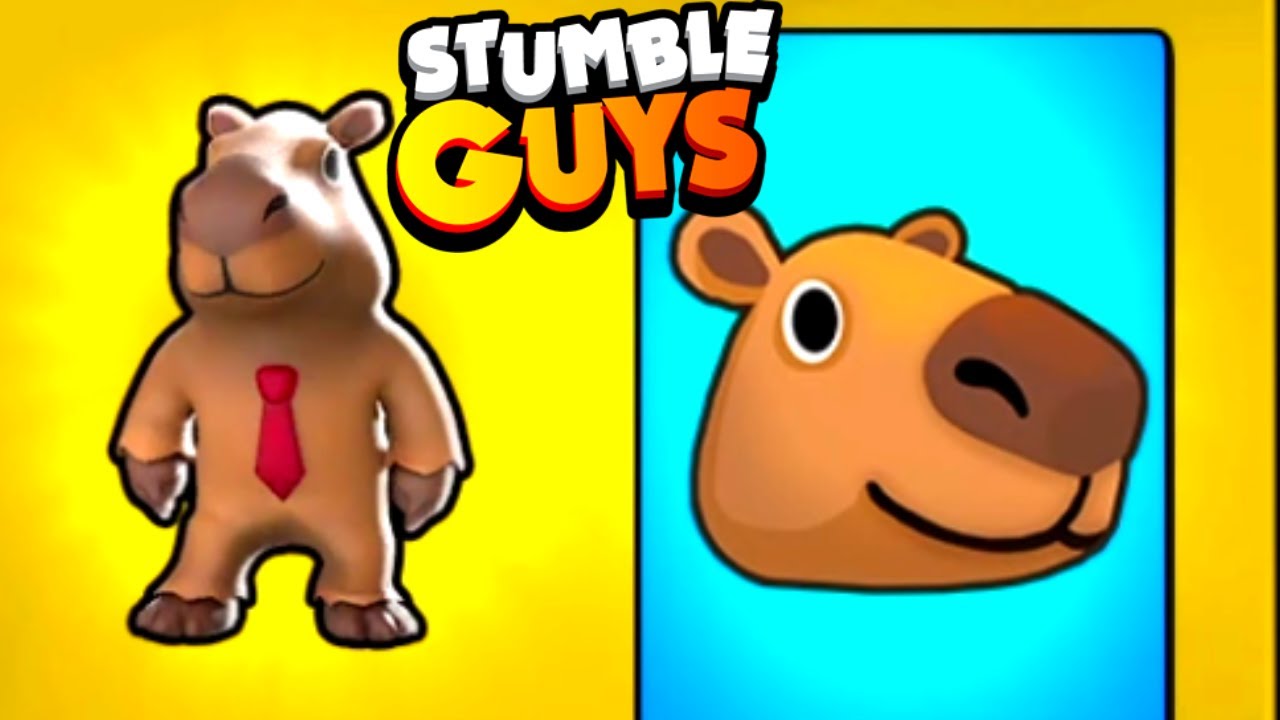 *NUEVA* SKIN CAPYBARA LEGENDARIA EN STUMBLE GUYS - YouTube