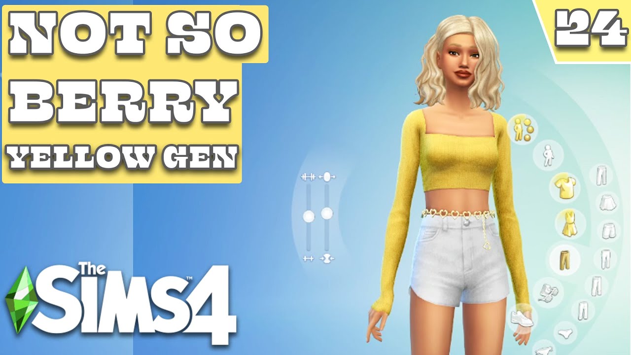 our YELLOW gen sim is ready to take over! | Not So Berry Episode 24 ...