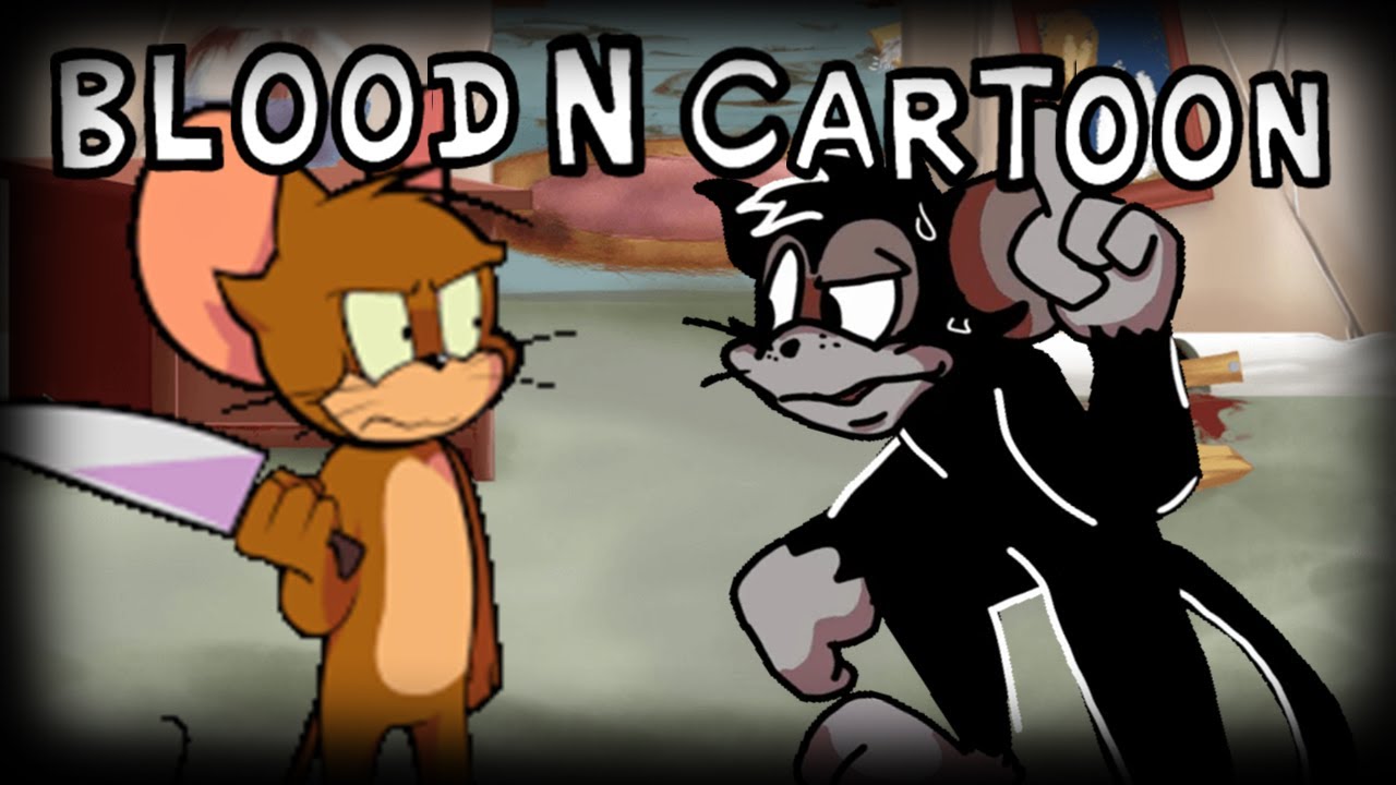 FNF Blood N Cartoon but Basement Jerry and Butch sings it (Cover) [The ...