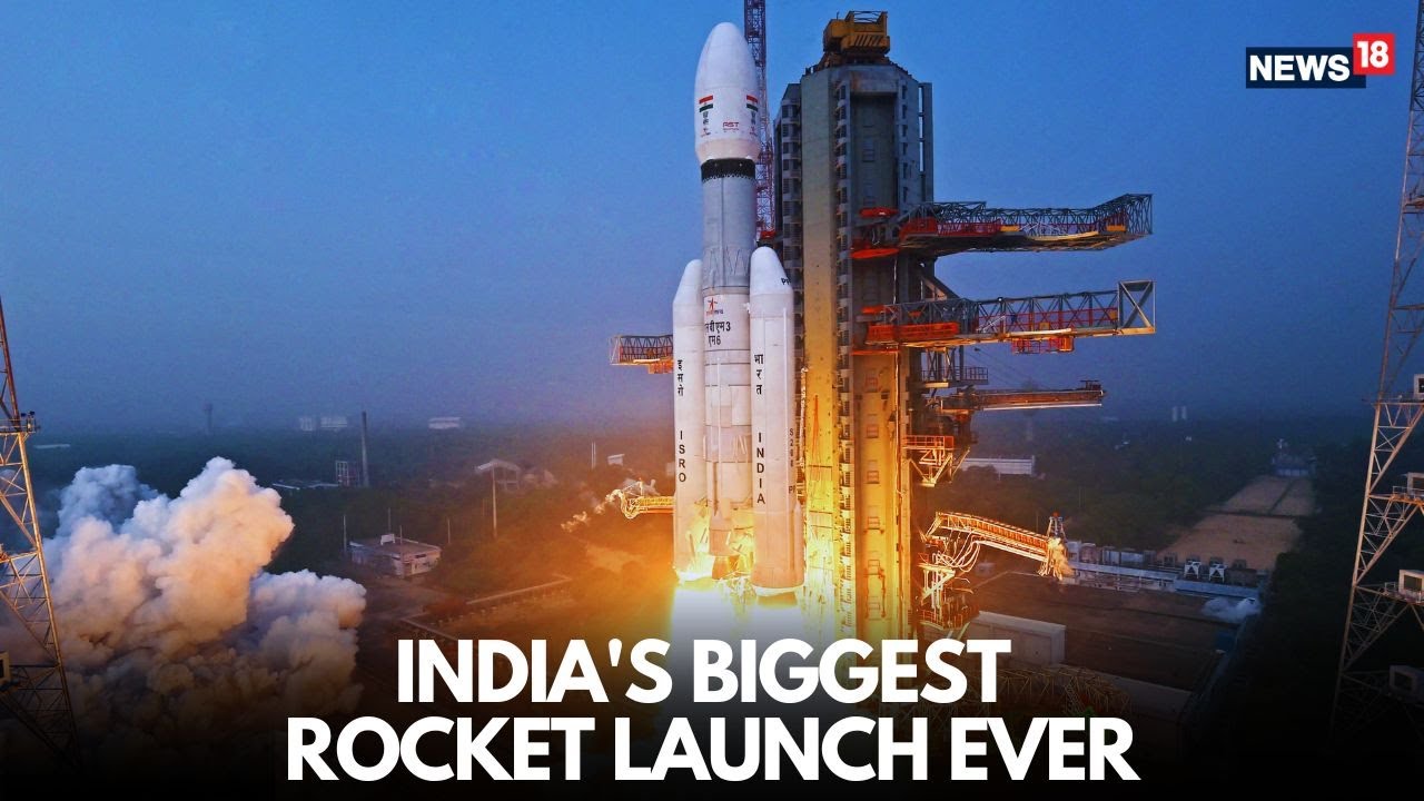 WATCH LIVE: India’s Biggest Rocket Launch Ever | LVM3-M6 BlueBird Block ...
