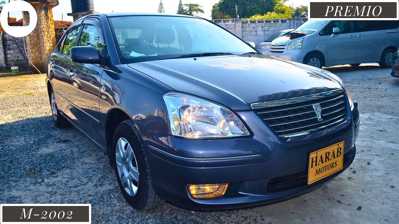 Toyota Premio 2002 model in grey colour now available at harab motors ...