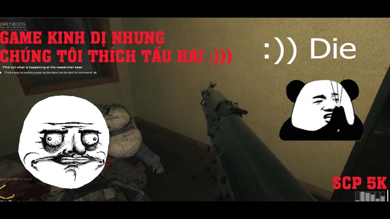 SCP 5K| GAME KINH DỊ NHƯNG CHÚNG TÔI BIẾN NÓ THÀNH GAME HÀI :)))) # ...