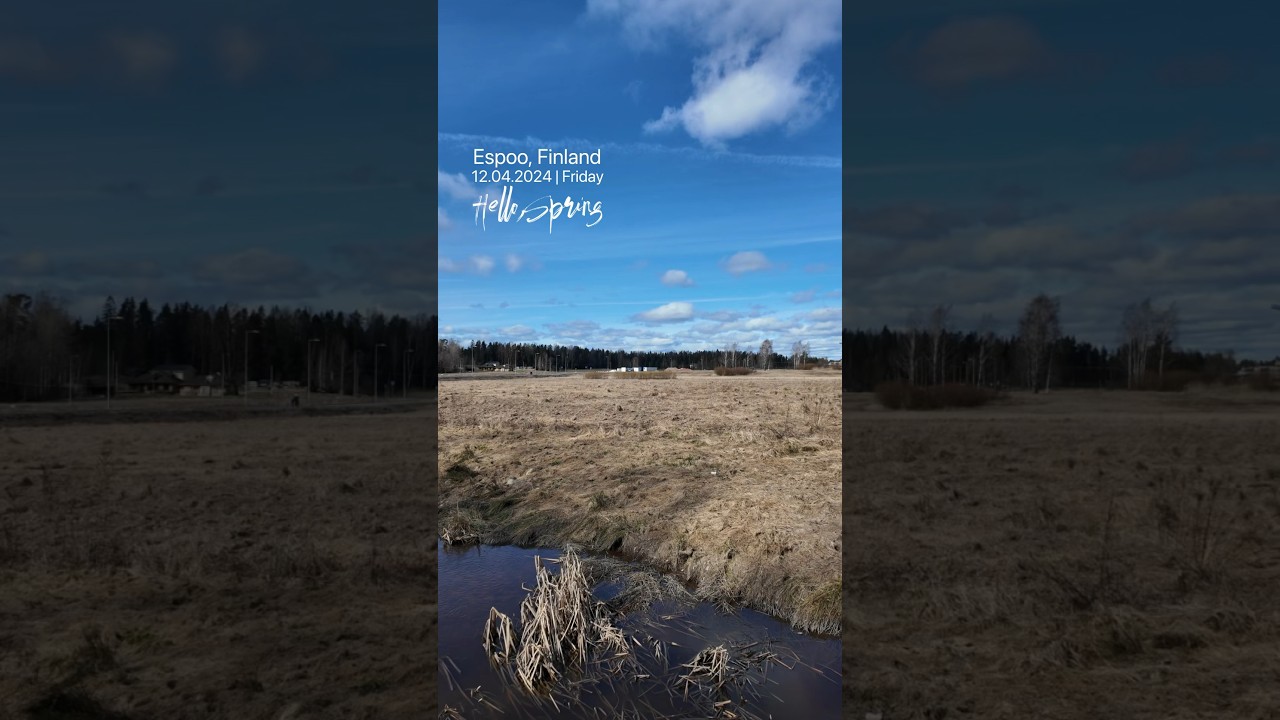 Hello, Spring | Espoo, Finland 🇫🇮 | Part 1 #love #travel #edm #europe ...