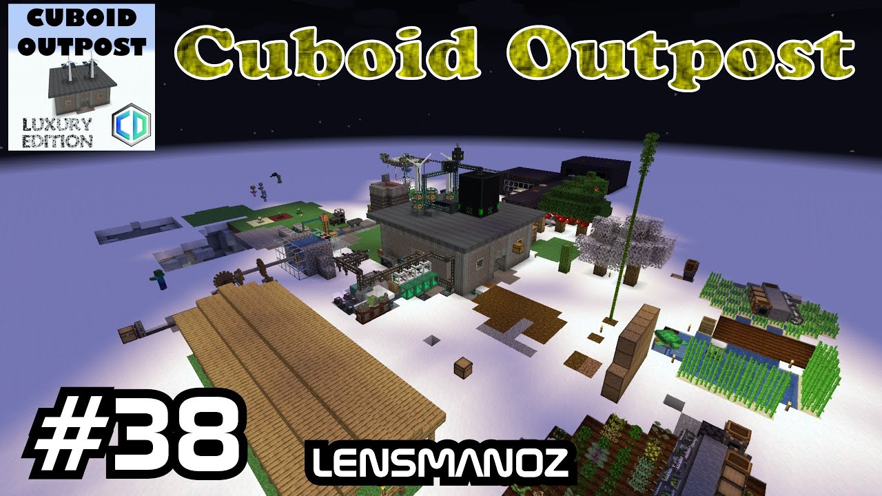 Minecraft Cuboid Outpost - Ep 38 | A Whole New World - YouTube