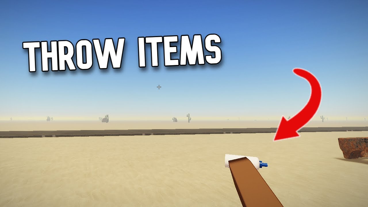 How To Throw Items In A Dusty Trip Roblox - YouTube