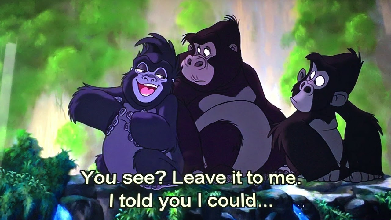 Disney Tarzan 1999 Elephants Hair Dare Hd - YouTube