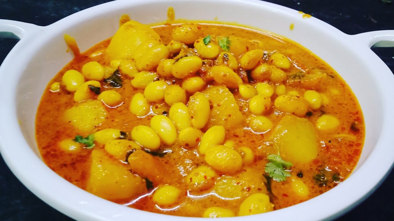 Sem ke beej ki masaledar sabzi // aalu sem ki sabzi // sem ke beej ki ...